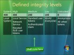 Mandatory Integrity Control in Windows 11/10