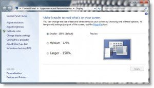 Increase Font size and make Text bigger on Windows 11