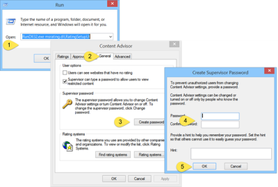 Password protect and restrict use of Internet Explorer