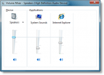 How to open Sound and Volume Mixer in Windows 11