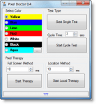 Free Dead Pixel Fixer apps to test, detect, repair, fix dead pixels