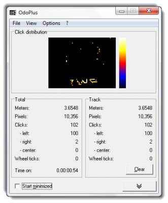 Free Mouse movement and distance tracker software for Windows