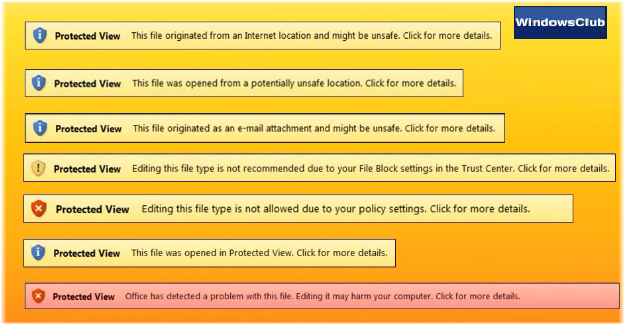 How to use Trust Center, Protected View and File Block in Office