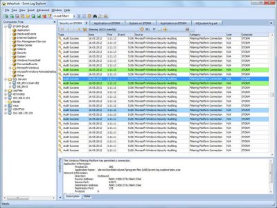 Event Log Manager software for Windows 11 and Windows Server