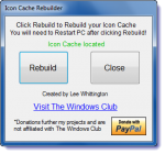 Icon Cache Rebuilder for Windows 7/8