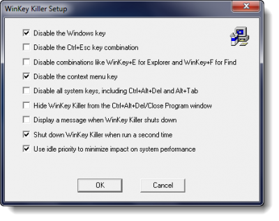 How to disable Windows key or WinKey in Windows 11