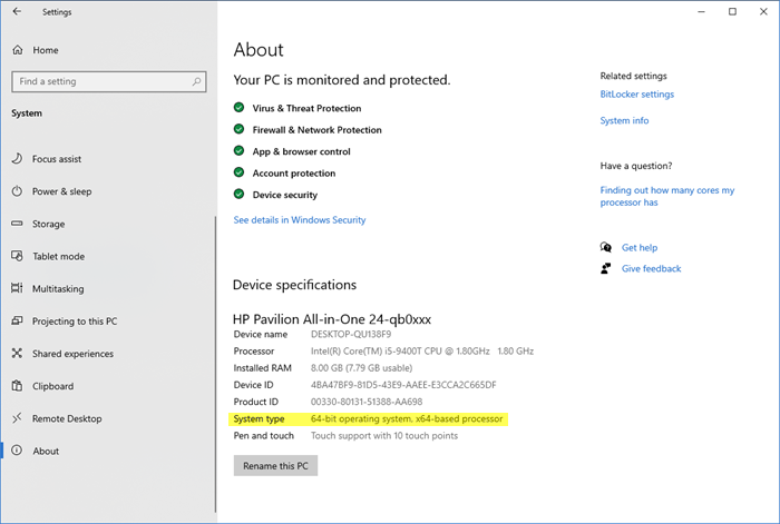 How To Check What Bit Your Operating System Is - Crazyscreen21