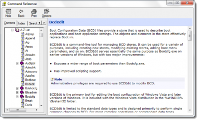 Windows Command Line Reference Guide from Microsoft