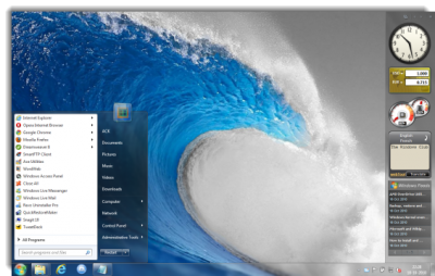 Windows Sidebar does not start in Windows 7 or Vista