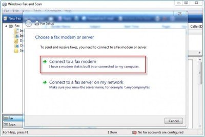 How to send and receive Fax on Windows 10