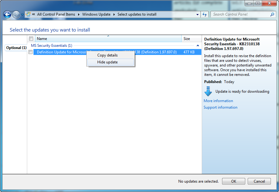 How to uninstall Windows Updates in Windows 11/10