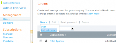 How to add multiple users with bulk import in Microsoft 365