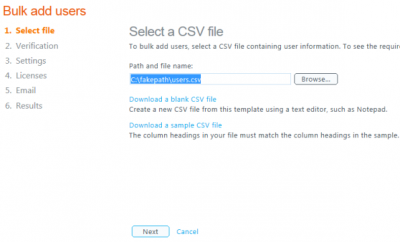 How to add multiple users with bulk import in Microsoft 365