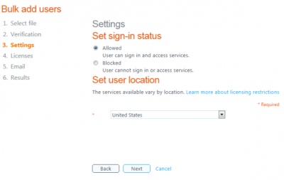 How to add multiple users with bulk import in Microsoft 365