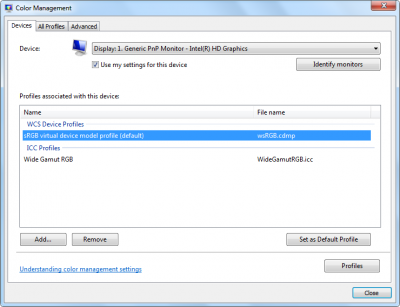 How to associate Color Profiles with a device in Windows 11/10
