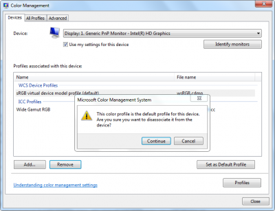 How to associate Color Profiles with a device in Windows 11/10