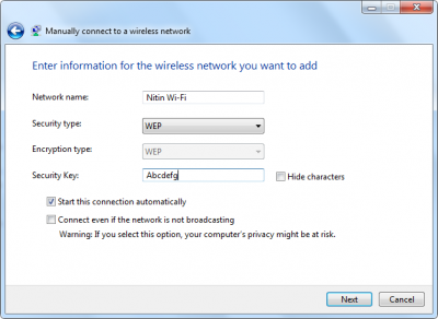 Types of Wireless Network Security keys; How to secure them