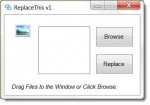 Replace files in Windows using File Replacer Tool