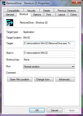 Safely remove USB device with RemoveDrive software for Windows