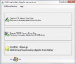 USBDriveFresher: Junk file and folder cleaner for USB Drives