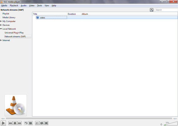 Stream videos in LAN with VLC Media Player: Screenshot Tutorial