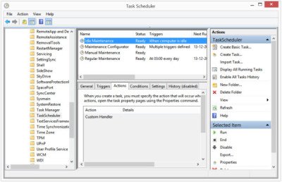 Windows Automatic Maintenance: Run, Stop, Disable, Schedule