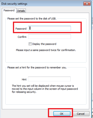 KASHU USB Flash Security: Password protects your USB Drive