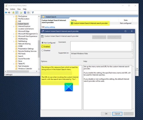 How to Reset Windows Search settings to default in Windows 11/10