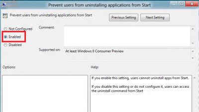 How to prevent Users from uninstalling Apps in Windows 11/10