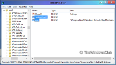 How to add Windows Defender to Context Menu