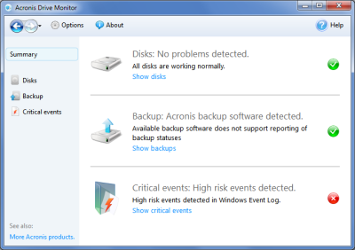 Free software to Monitor and Check Hard Disk Health for failure