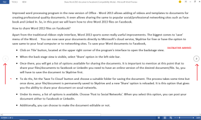 How to Turn on and use Read Mode in Word