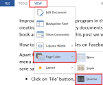 How to Turn on and use Read Mode in Word