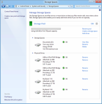How to use Storage Spaces in Windows 11 via Control Panel