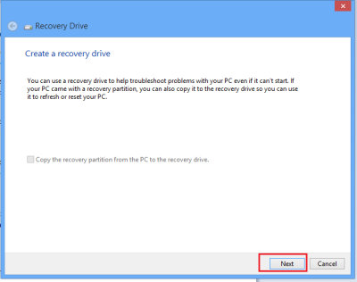 How to create a System Recovery Drive in Windows 11/10