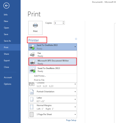 How to Remove Microsoft XPS Document Writer Printer in Windows 11/10