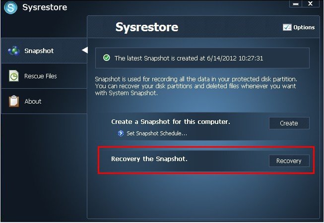 SysRestore is a free alternative System Restore software for Windows 10