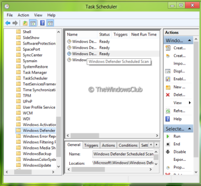 How to schedule Windows Defender scans