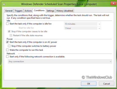 How to schedule Windows Defender scans
