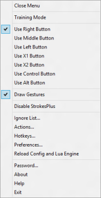 Create powerful mouse gestures with StrokesPlus for Windows 11/10