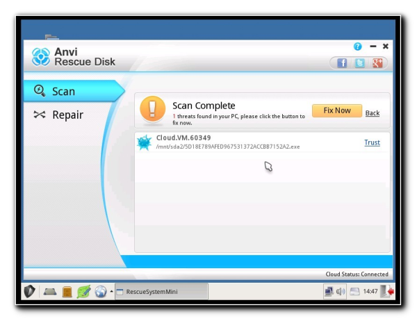 Uninstall & Remove Ransomware with Anvi Rescue Disk for Windows