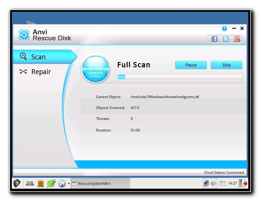 Uninstall & Remove Ransomware with Anvi Rescue Disk for Windows