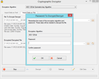 Encrypt Files or Text easily with VSEncryptor for Windows PC