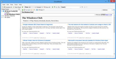 Free Online RSS Readers and RSS Reader software for PC