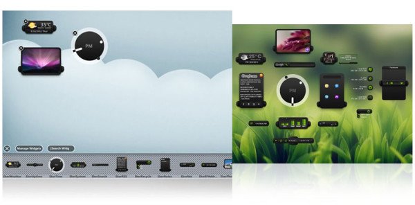 XWidget is a Desktop customization freeware for Windows PC