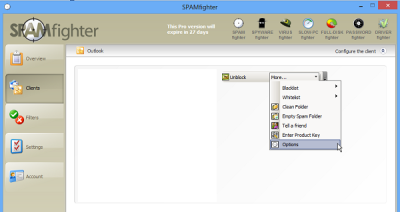 SpamFighter will block Spam from your Outlook Inbox