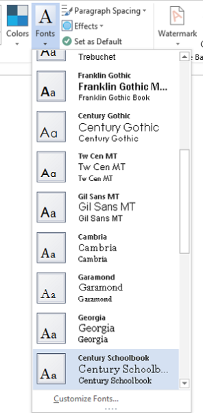 Customize, Change Theme color, Default font in Microsoft Office