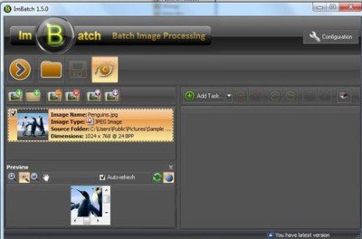 ImBatch is a free Batch Image Processing Software for Windows PC