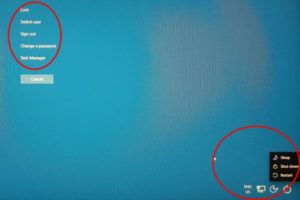 How to Shutdown, Restart, Sleep, Hibernate, Lock Windows 11