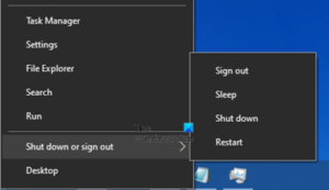 How to Shutdown, Restart, Sleep, Hibernate, Lock Windows 11